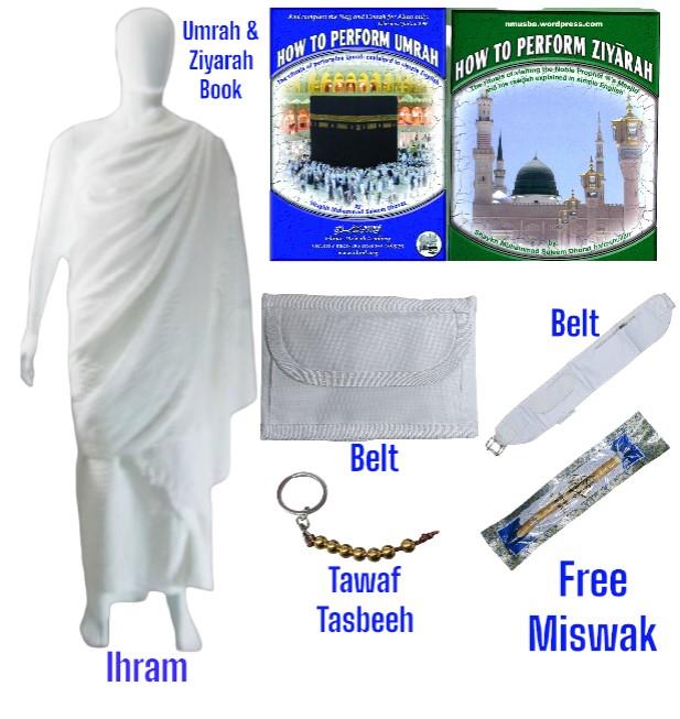 Hajj & Umrah Ehram Ihram Belt 7 Beads Tasbih Tasbeeh & Umrah Ziyarah B